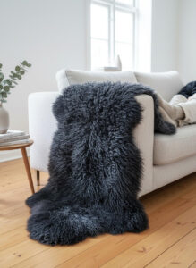 Gotland Sheepskin Rugs & Swedish Sheepskin Throws | Natural Gray & Brown
